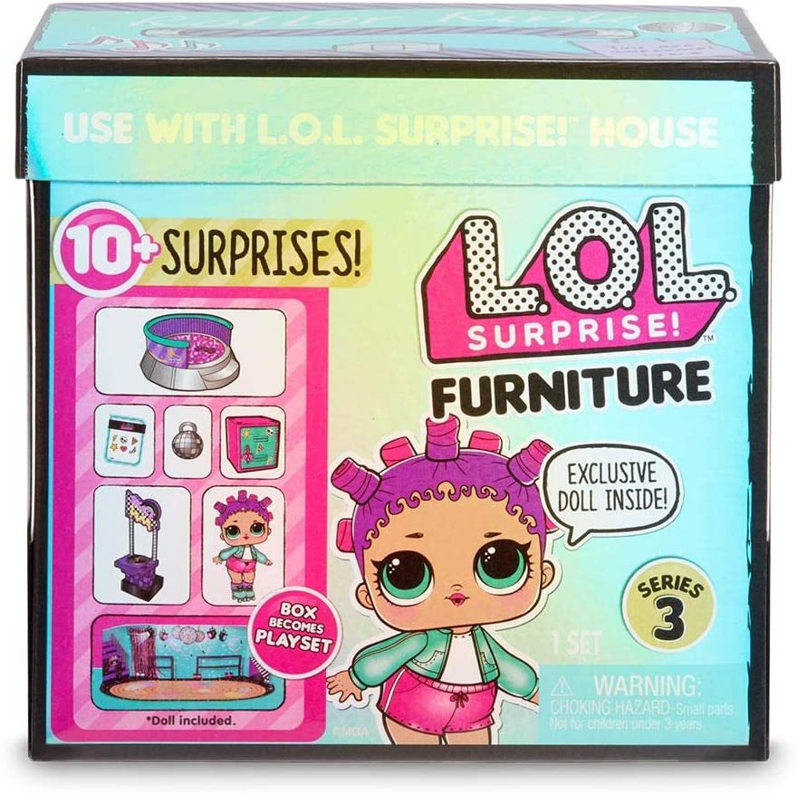 LOL. Överraskning!, Doll med möbler - dekorväska, 1 docka 8 cm ...