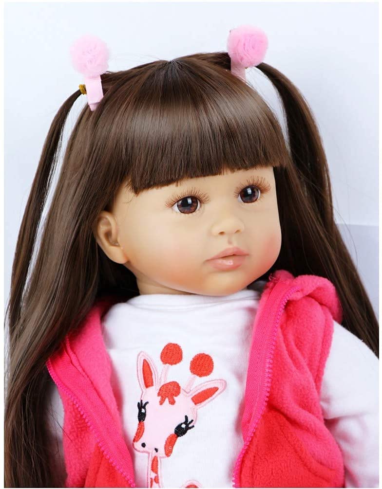 Ziyiui 60cm återfödd dockor mjuk vinyl silikon liv hur reborn baby ...